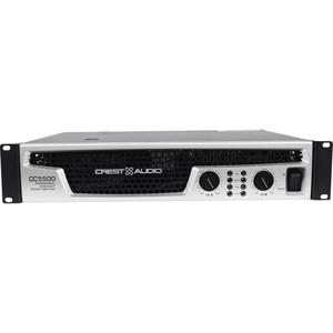 Crest Audio CC5500 Professional Stereo Power Amplifier with 5500W