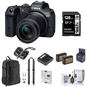 Canon EOS R7 Mirrorless Camera with 18-150mm Lens, Bundle with ...