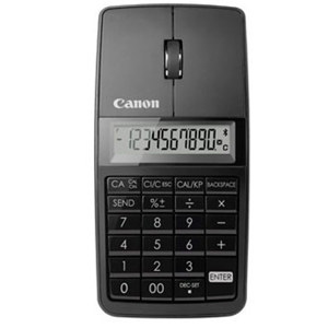 Canon X Mark I Mouse Slim Computer Link Calculator, Black