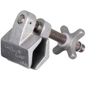 Cardellini 2M Clamp with 2" Microphone Mount End Jaw Configuration 2M