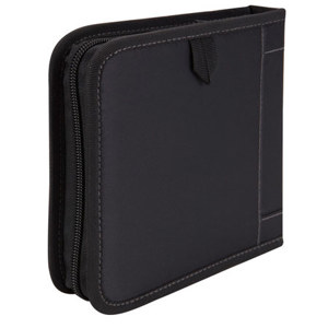 Case Logic Wallet,16 CDs, Separate Sleeves- Black - Adorama