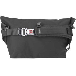 Chrome Metropolis Messenger Bag, Black/Red