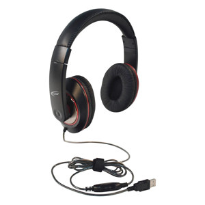 Califone 2021 Deluxe Stereo Closed-Back Over-Ear Wired Headphones with ...