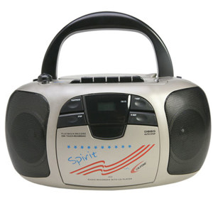 Califone 1776 Spirit CD/Cassette/Radio Boom Box - Adorama