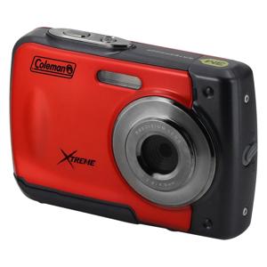 Coleman Xtreme C20WP 18MP Shock & Waterproof HD Digital Camera, Red
