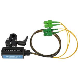 Camplex opticalCON QUAD APC to Four SC/APC Adapter, Singlemode with Clamp