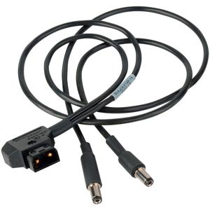 Camplex 4' BLACKJACK DC 2.5mm Plug & 2.1mm Plug to P-TAP Y-Cable BLKJCK ...