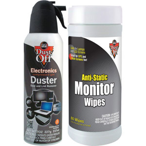 Falcon Dust-Off 7 oz Compressed Gas Disposable Duster Spray Can and 80x ...
