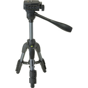 Carson The Rock TR-100 3-Section Al Tabletop Tripod w/3-Way Head, 20.8 ...