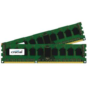 Crucial 16GB (2x 8GB) 240-Pin UDIMM DDR3 (PC3-14900) Server Kit