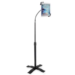 CTA Digital Height Adjustable Gooseneck Floor Stand for 7" to 13" Tablets