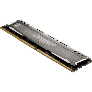 Ballistix Sport LT 8GB 2400MT/s DDR4 Memory Module, Gray - Adorama