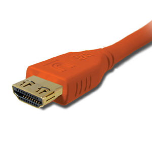 Comprehensive Pro 1.5' (0.4m) AV/IT High Speed HDMI Cable, Deep Orange ...