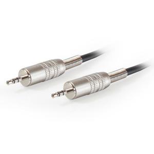 Comprehensive Studio Series 6' Stereo Mini Plug Quad Audio Cable, Black