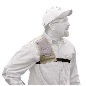 Caldwell Magnum Recoil Shoulder Shield, Ambidextrous, Tan 300010