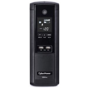 CyberPower BRG1350AVRLCD 1350VA/810W Intelligent LCD Mini-Tower UPS ...