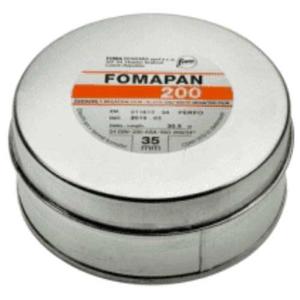 Foma Film Fomapan 200 Creative 35mm Black and White Negative Film, 100 ...