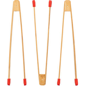 Adorama Bamboo Print Tongs (3-Pack) 783501 - Adorama