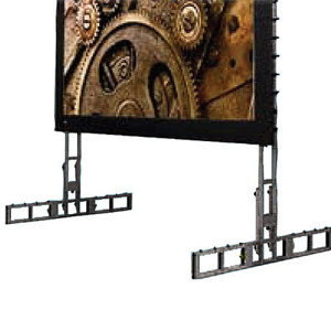 Draper 383786 StageScreen Leg Kit, 182.25x68.50", Black - Adorama