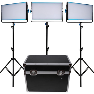 Dracast LED3000 Silq Bi-Color LED 3-Light Kit - Adorama