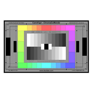 DSC Labs ChromaDuMonde 24 Senior CamAlign Chip Chart, 24x14.7"