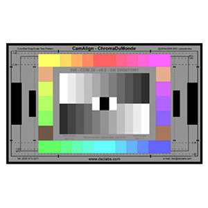 DSC Labs ChromaDuMonde 28 Senior CamAlign Chip Chart, 14.7x24"