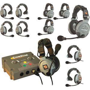 Eartec Comstar Flex Max Series 11 Person Full Duplex Intercom System