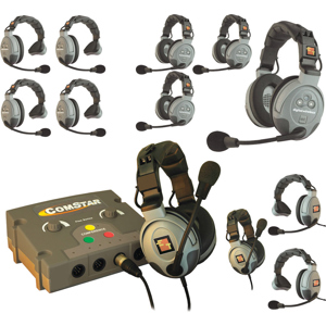 Eartec Comstar Flex Max Series 12 Person Full Duplex Intercom System FLEX-12