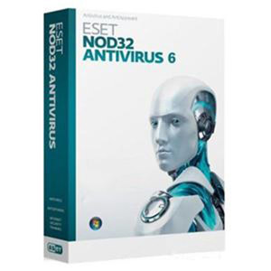ESET NOD32 AntiVirus V.6 Software, Single User - 3 Month License