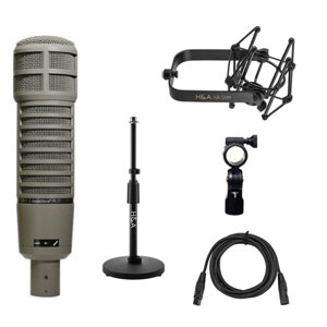 Electro-Voice RE20 Microphone and Desktop Broadcaster Kit F.01U.117.389 K2