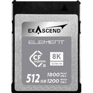 Exascend Element 512GB CFexpress Type B Memory Card EXA-EXPC3S512GB