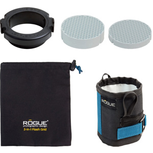ExpoImaging Rogue 3-in-1 Flash Grid with White Inserts and 3-Gel ...