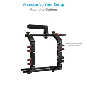 FILMCITY FC-03 DSLR Camera Cage Shoulder Rig Kit, Matte Box & HS-2 ...