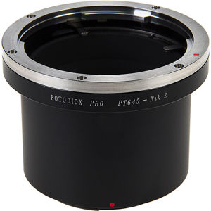 Fotodiox Pro Lens Mount Adapter for Pentax 645 (P645) Mount SLR Lens to Nikon Z-Mount Mirrorless ...