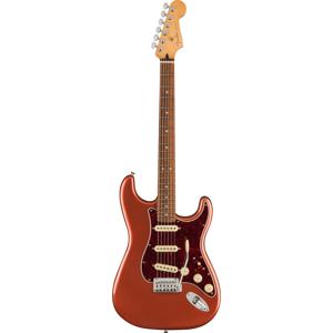 Fender Player Plus Stratocaster Electric Guitar, Aged Candy Apple Red