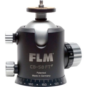 FLM CB-58 FT 58mm Ballhead with Friction Control and Tilt Function