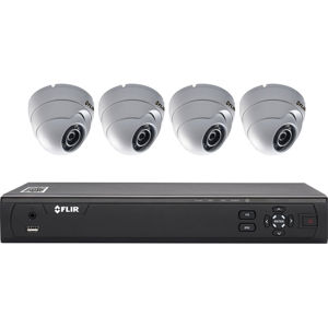 Flir Bundle - 4 Channel, MPX DVR with 2TB HDD, 4 x 2.0MP IR Dome Cameras