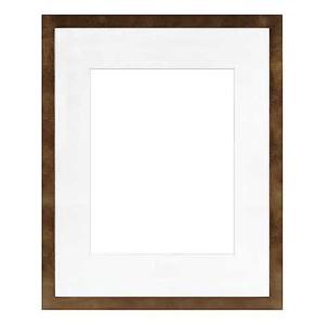 Framatic Aria Wood Frame for 16x20" Photograph, 1" Profile, Bronze