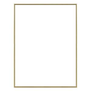 Framatic Tempo Classic Semi-Rnd Top Alum Frame, f/a 9X12" Gold