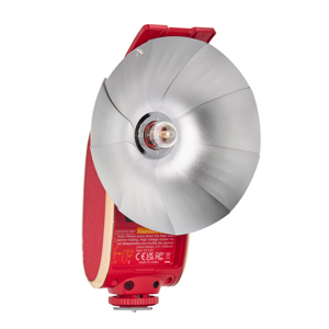 Flashpoint FlashBack Senior On-Camera Flash, Red FP-LF-SM-FBS-R