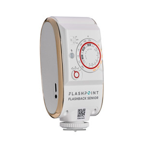 Flashpoint FlashBack Senior On-Camera Flash, White FP-LF-SM-FBS-W