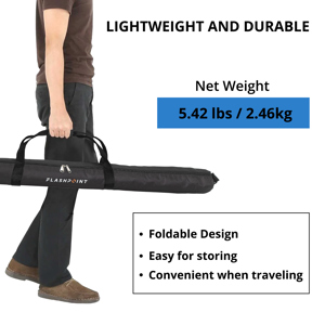 Flashpoint Pro Air-Cushioned Heavy-Duty Light Stand (Blue, 13') FP-S-13 ...