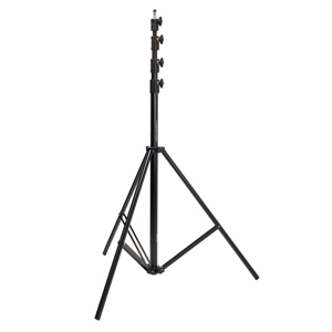 Flashpoint Pro Air-Cushioned Heavy-Duty Light Stand (Black, 13') FP-S-13-V2