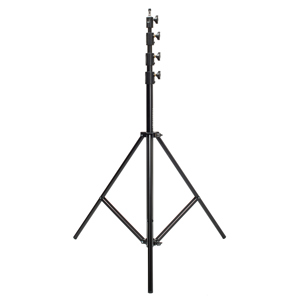 Flashpoint Pro Air-Cushioned Heavy-Duty Light Stand (Black, 13') FP-S-13-V2
