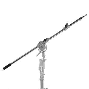Flashpoint 86" Telescopic Boom Arm, Chrome-Plated FP-LSBA - Adorama