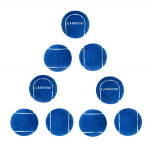 Flashpoint Pre Cut Tennis Ball for Light Stands 9-Pack LS-TB-3P K1