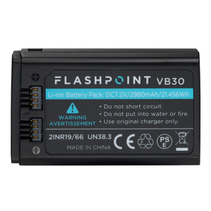 Flashpoint VB30 Lion Battery (2980mAh, 21.456Wh) VB30 - Adorama