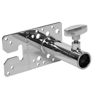 Flashpoint T-Slot Wall Plate with 1-1/8" Locking Receiver and VESA ...