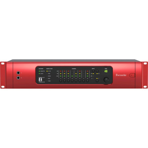 Focusrite Dante Equipped 8CH Remote Controlled Microphone Preamp Audio ...