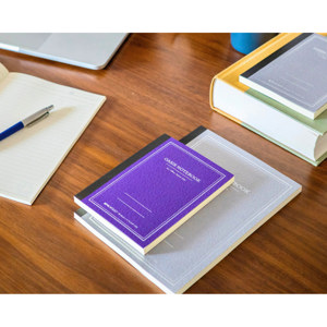 Itoya Profolio Oasis Small Notebook, A6: 4.1x5.8", Gray OA-SM-GY